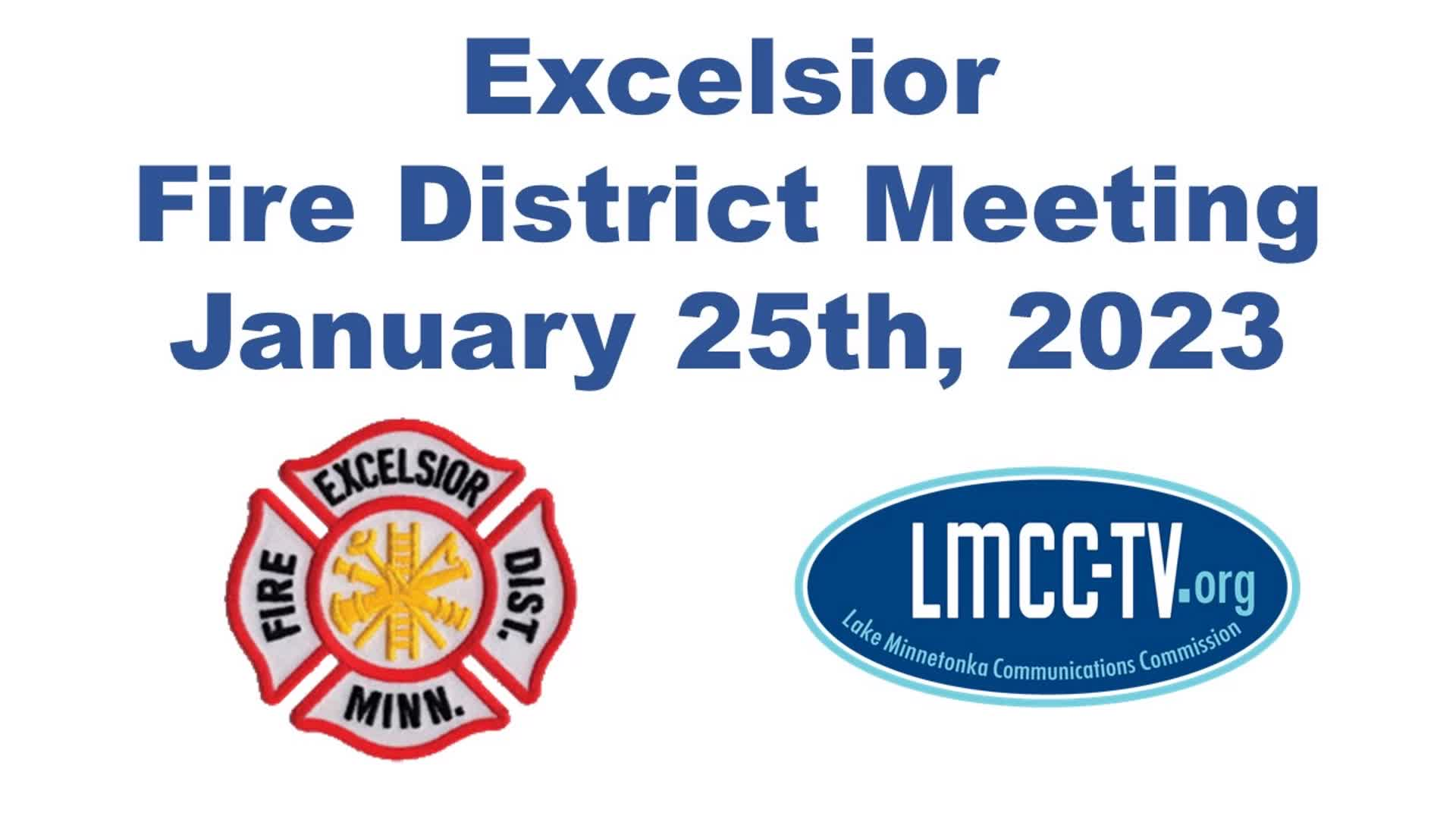 Excelsior Fire District 012523